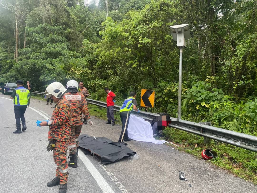 Wanita maut kemalangan motosikal bertembung kereta - Kosmo Digital