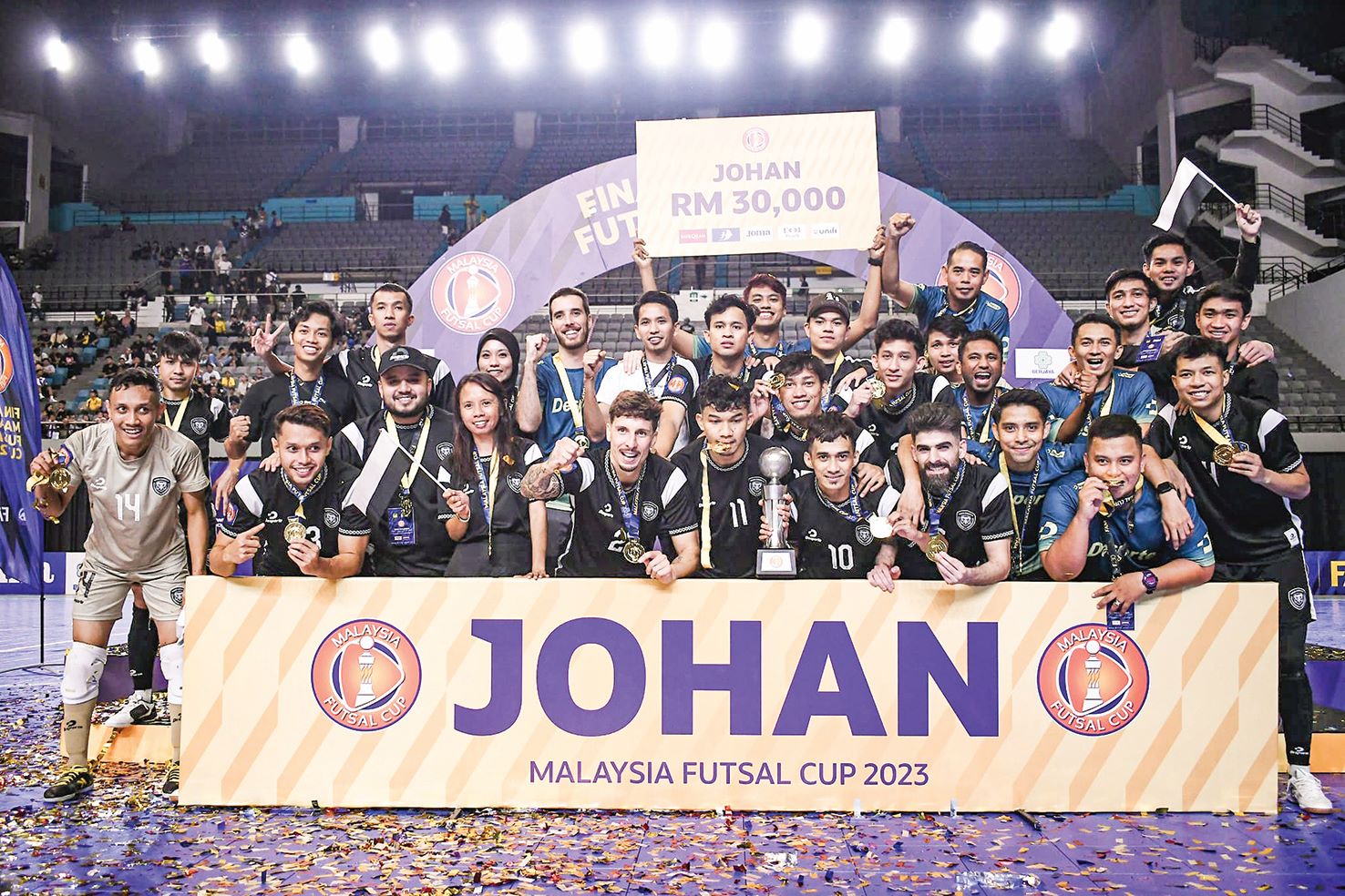Pahang Rangers juara Piala Futsal Malaysia Pahang Rangers juara Piala Futsal Malaysia