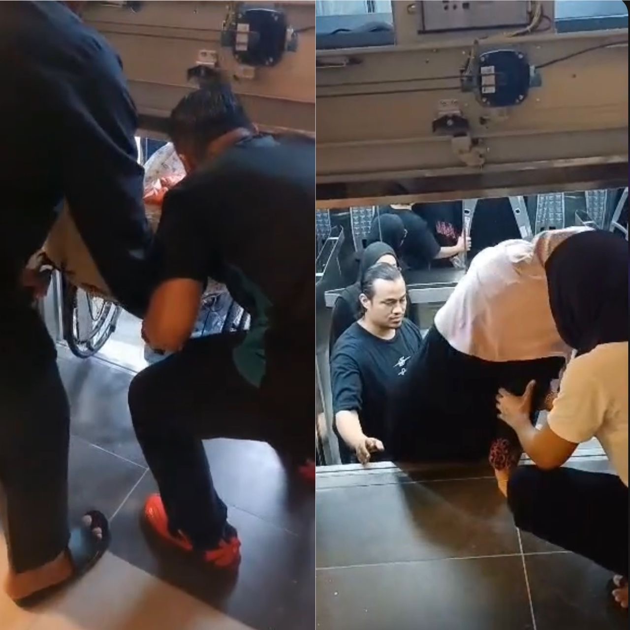 [VIDEO] Enam sekeluarga panik terperangkap 40 minit dalam lif - Kosmo Digital