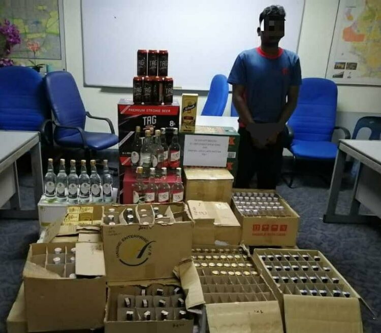 Polis rampas 862 arak pelbagai jenama - Kosmo Digital