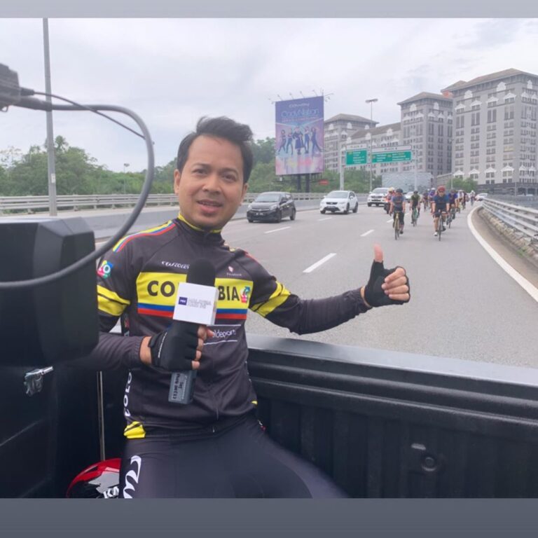 Pengacara TV3 Ahmad Fedtri Yahya cedera jatuh basikal - Kosmo Digital