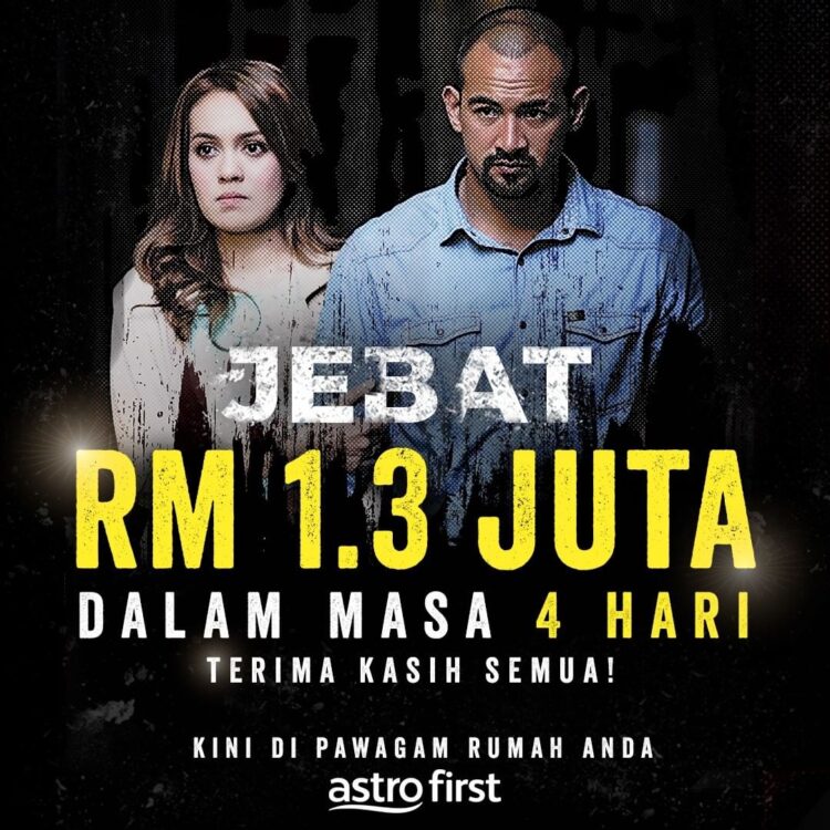 Tanpa ke pawagam, Jebat kutip RM1.3 juta - Kosmo Digital