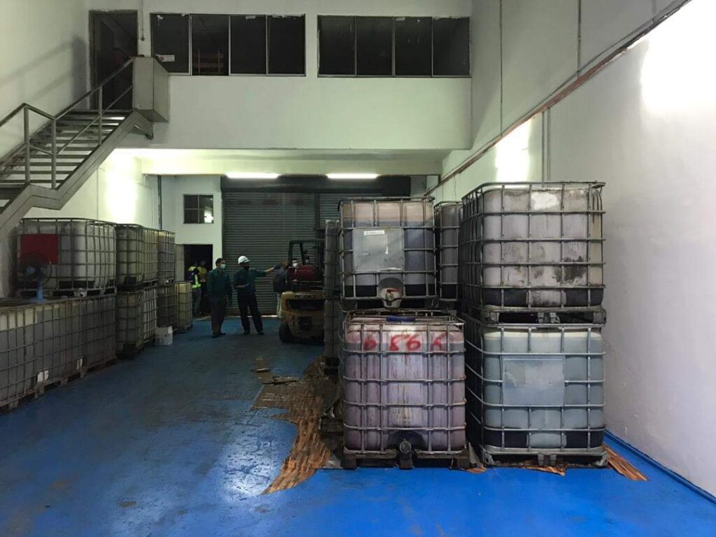 40,000 liter sisa industri ditemui di stor pencemar - Kosmo Digital