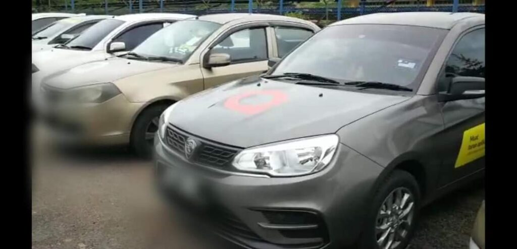 10 kereta e-hailing tanpa permit disita - Kosmo Digital