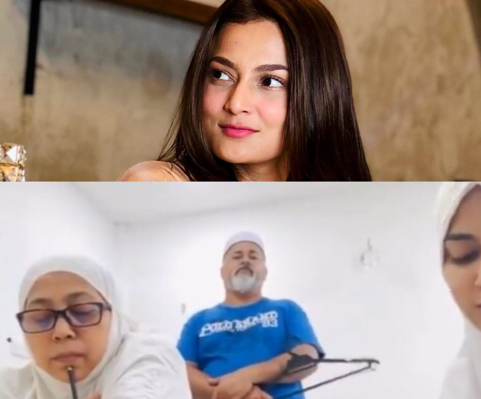 Netizen terhibur lihat Reen Rahim mengaji - Kosmo Digital