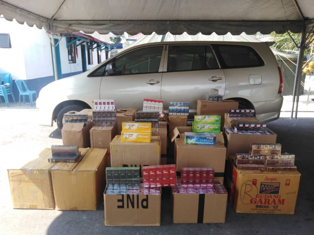 PGA rampas 1,185 karton rokok seludup - Kosmo Digital