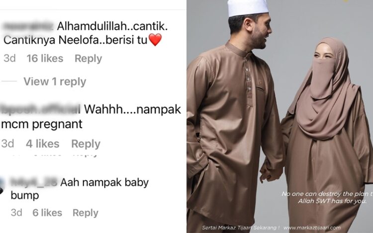 Nampak 'baby bump', Neelofa hamil? - Kosmo Digital