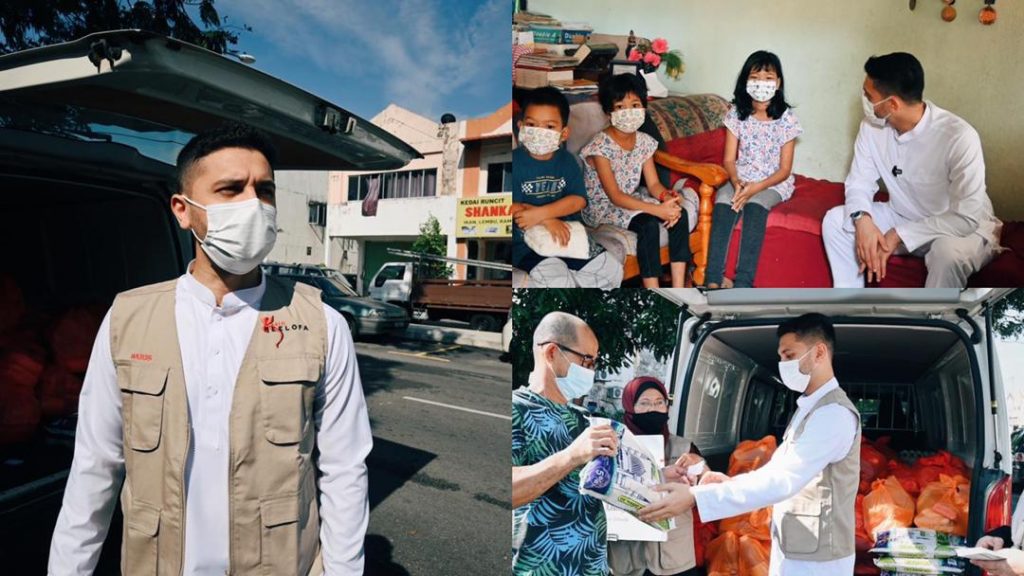 PU Riz bantu 110 keluarga kibar bendera putih - Kosmo Digital