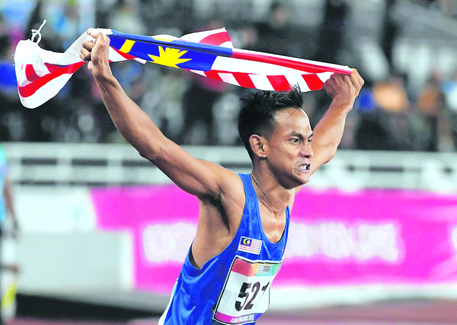 Ridzuan Puzi mara ke final 100m - Kosmo Digital