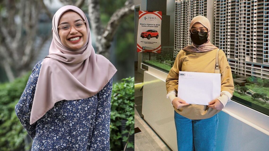 Umur baru 21 tahun, Bunga Isme beli rumah - Kosmo Digital