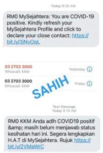 Panggilan 03-2703 3000 bukan palsu - KKM - Kosmo Digital