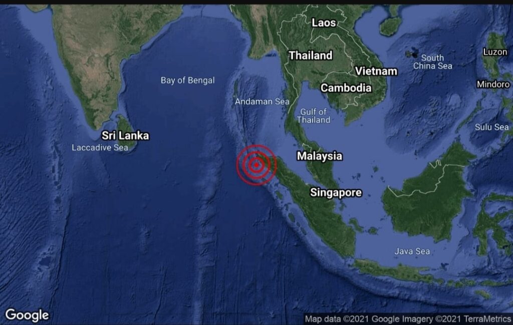 Gempa bumi sederhana di Sumatera Utara - Kosmo Digital