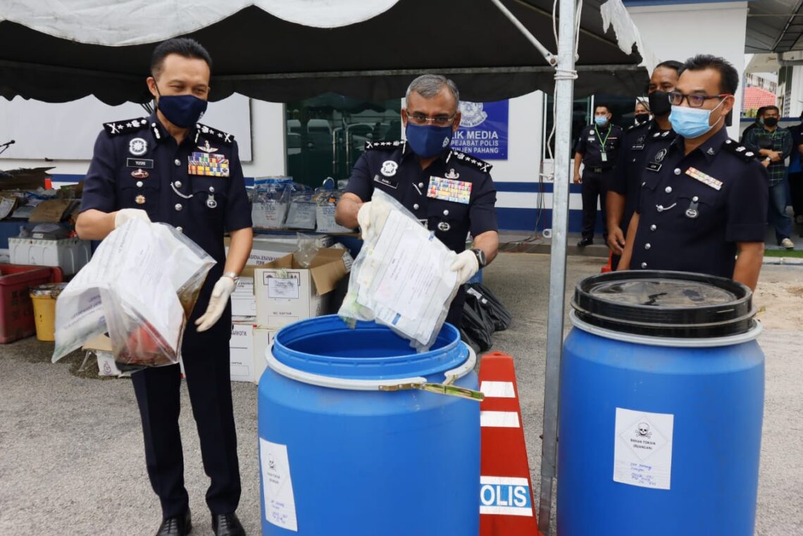 Dadah pelbagai jenis RM563,000 dilupus - Kosmo Digital