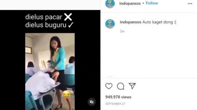 Guru usap kepala murid buat netizen cemburu - Kosmo Digital
