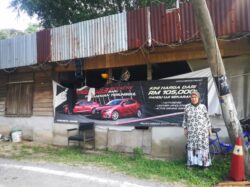 Kain rentang jadi dinding rumah - Kosmo Digital