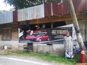 Kain rentang jadi dinding rumah - Kosmo Digital