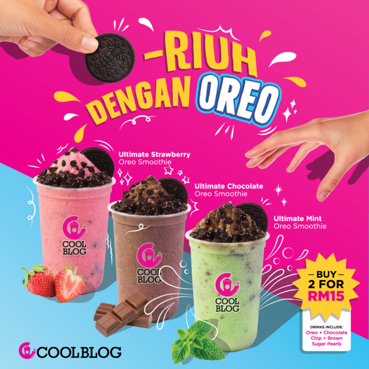 CoolBlog perkenal perisa baharu, O-Riuh Dengan Oreo - Kosmo Digital
