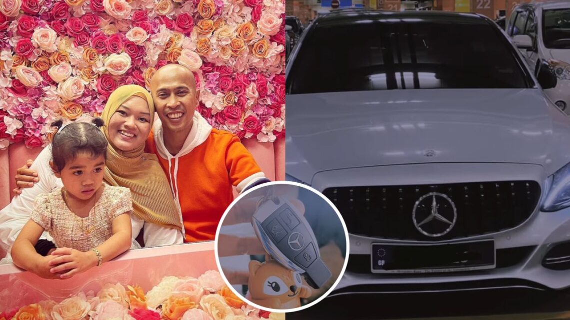 Achey kejutkan isteri dengan Mercedes-Benz - Kosmo Digital