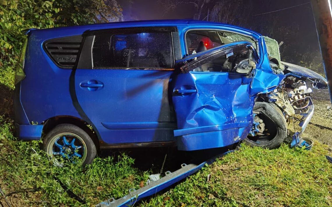 Dua maut, nahas dua buah kenderaan bertembung - Kosmo Digital