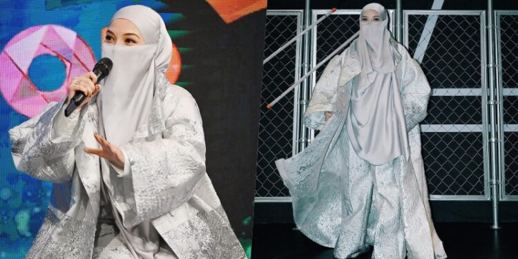 Neelofa berpurdah, gaya tetap ‘vogue’ - Kosmo Digital