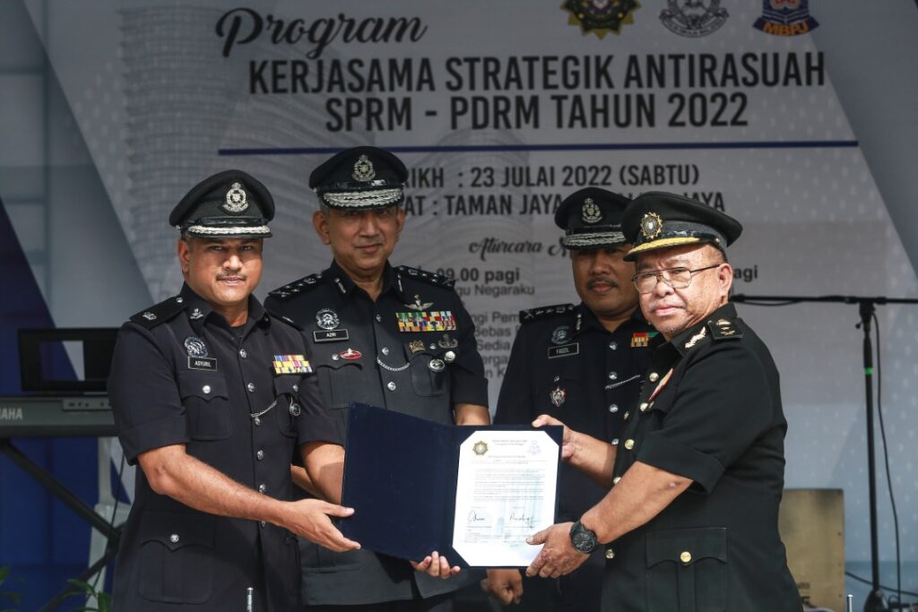PDRM, SPRM adakan program kerjasama strategik antirasuah - Kosmo Digital