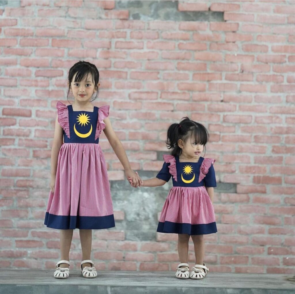 Busana merdeka comel untuk si cilik patriotik - Kosmo Digital