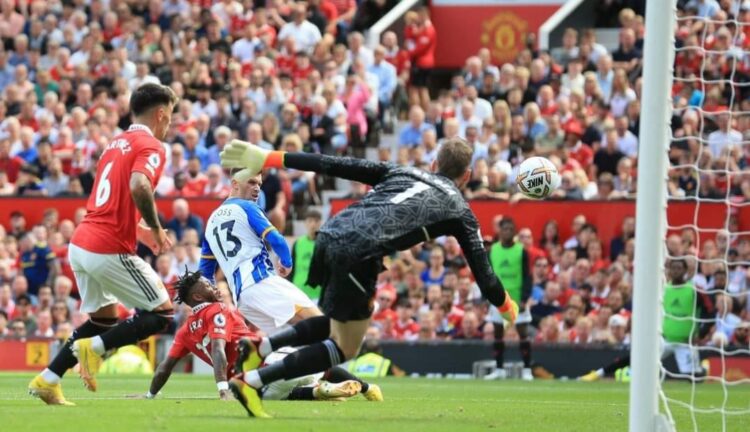 Liga Perdana Inggeris Brighton Hadiahkan Kekalahan Sulung Man United