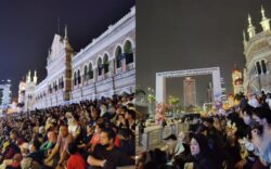 Ribuan pengunjung banjiri Dataran Merdeka seawal 2 pagi - Kosmo Digital