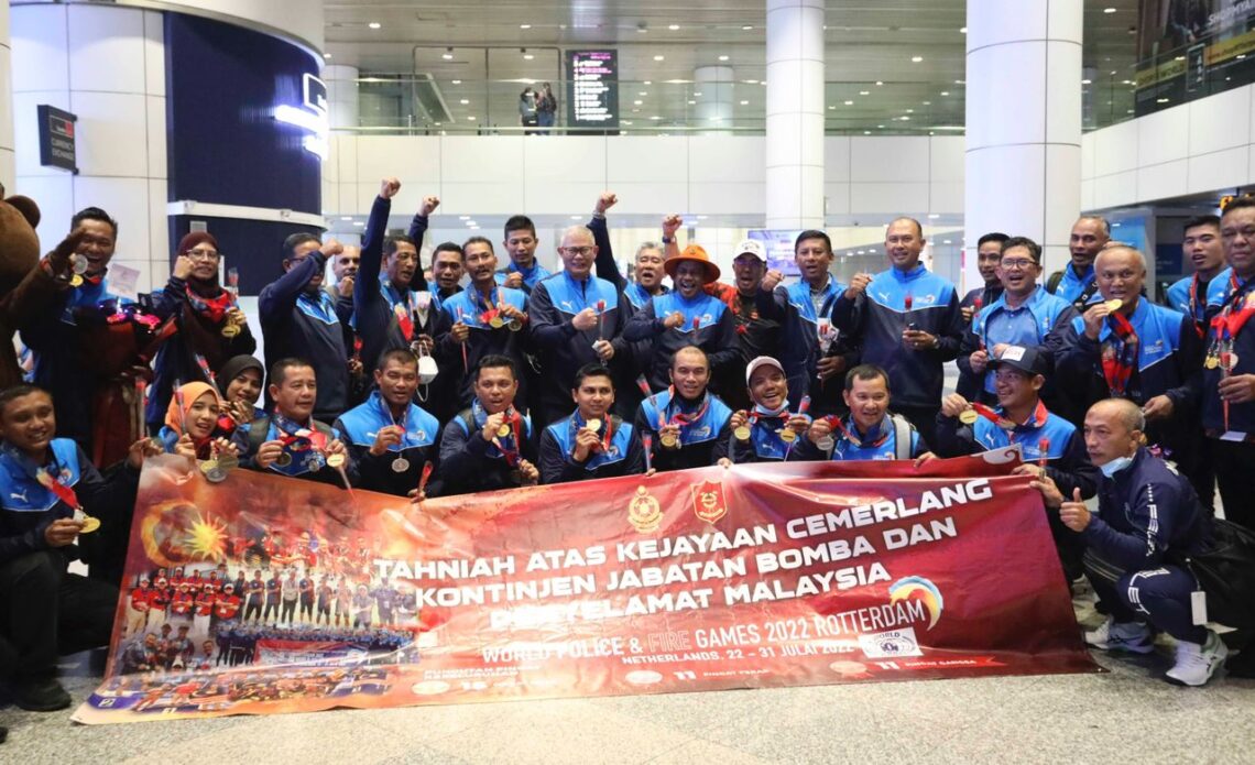 JBPM raih 15 pingat emas dalam Sukan Polis dan Bomba Dunia 2022 - Kosmo ...