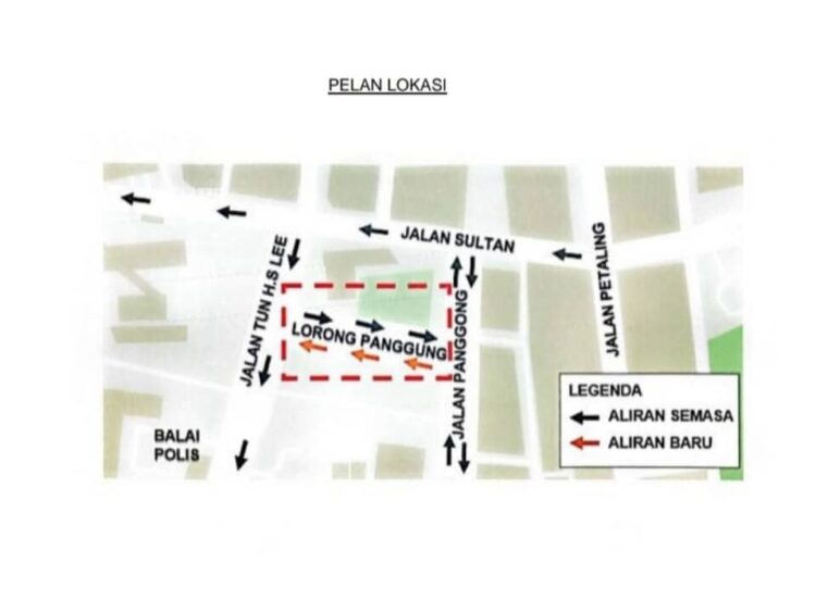 DBKL ubah arah laluan di Lorong Panggung mulai esok - Kosmo Digital