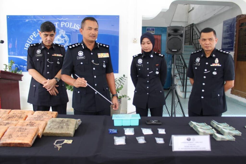Suspek 6 Bulan Bebas Penjara Antara Ditahan Edar Pelbagai Jenis Dadah