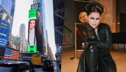 Wakili Malaysia, wajah Kaka Azraff di Times Square NY - Kosmo Digital