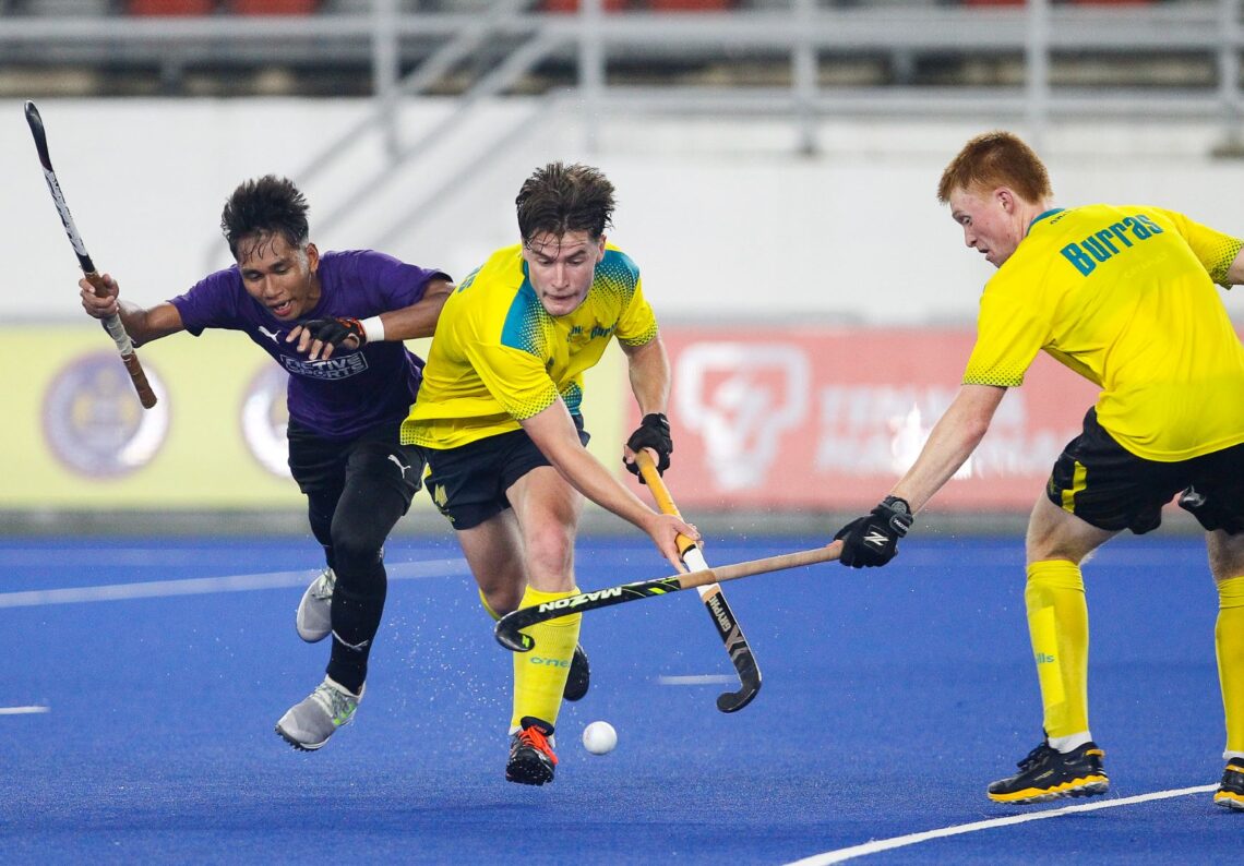 Australia teruja beraksi di Stadium Hoki Nasional