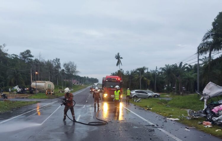Lelaki maut kereta bertembung lori tangki - Kosmo Digital