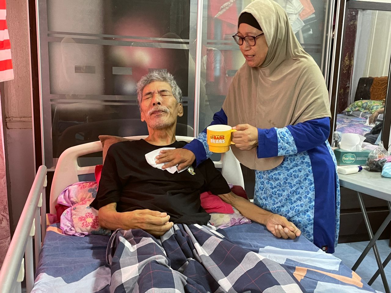 Pelakon Roslan Saleh terlantar, hilang penglihatan - Kosmo Digital