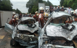 Wanita maut, nahas lori bertembung Proton Waja - Kosmo Digital