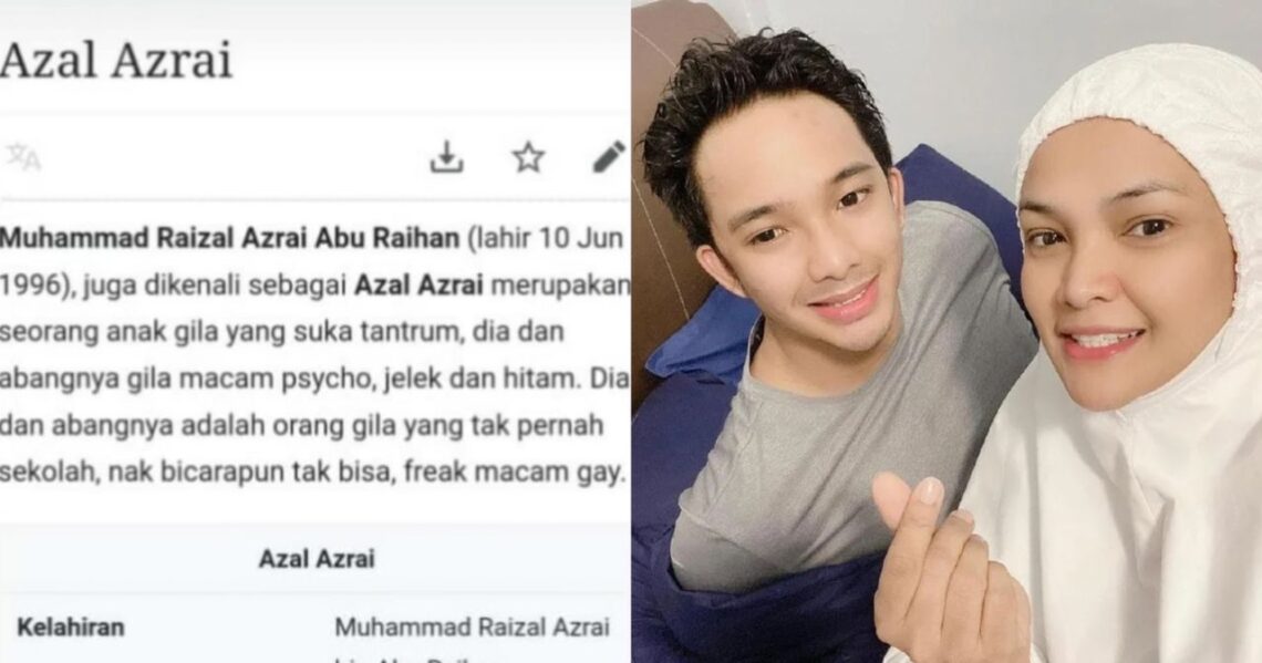 Zarina Zainuddin kesal anak dilabel orang gila - Kosmo Digital