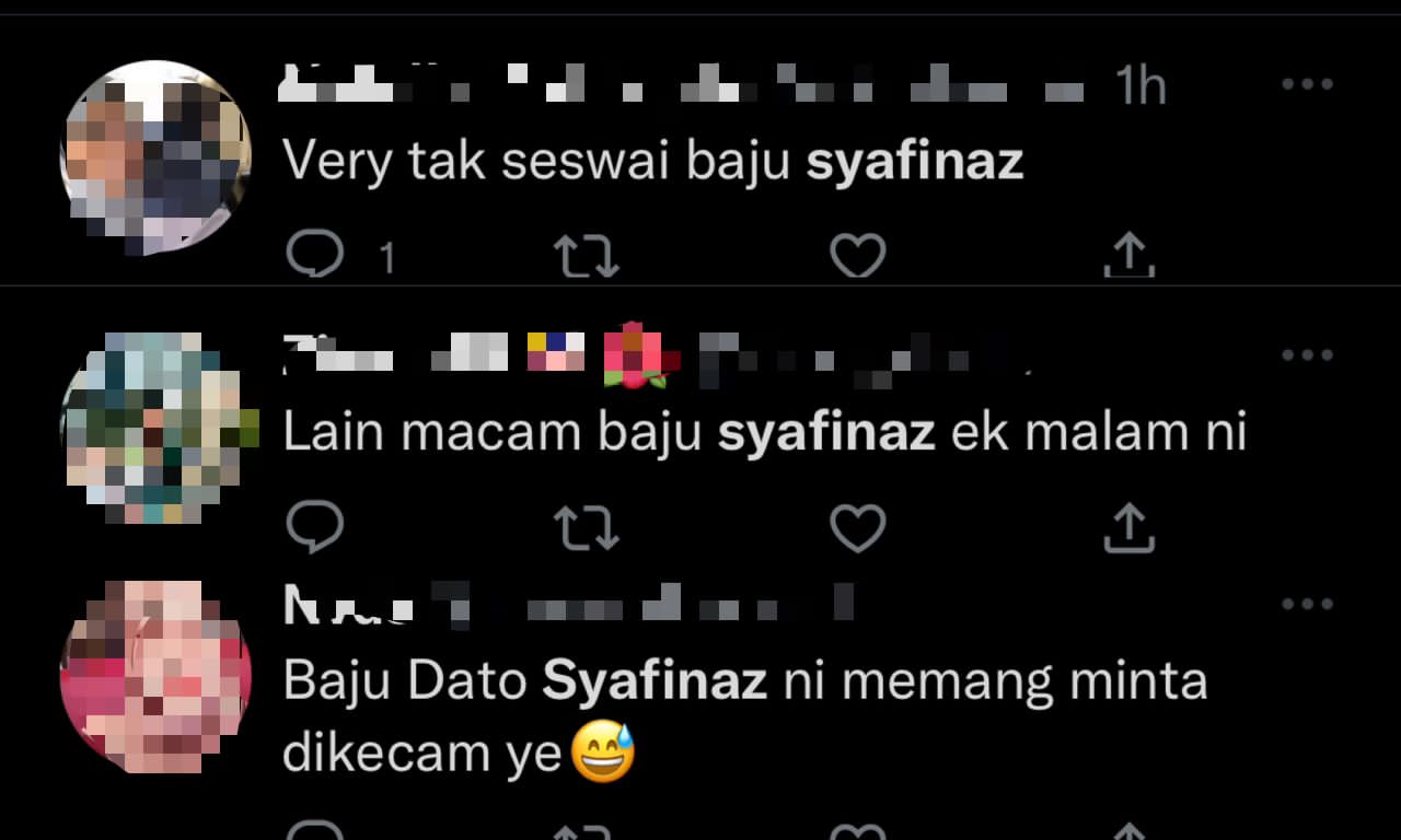 Baju 'seksi' Syafinaz ditegur netizen - Kosmo Digital