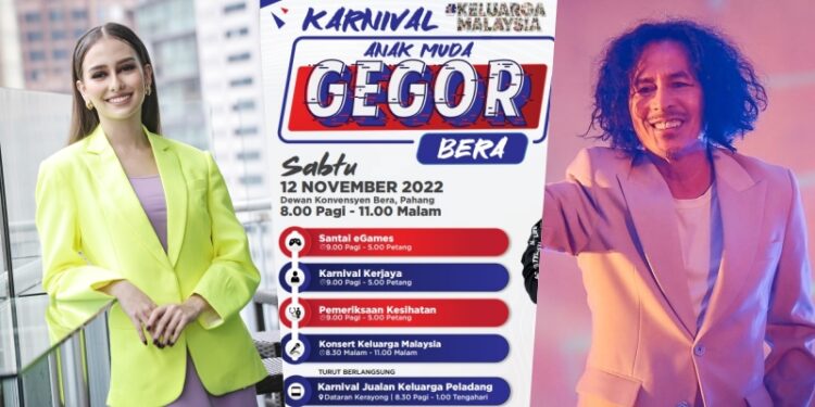 Artis popular gegarkan Konsert Anak Muda GEGOR Bera - Kosmo Digital