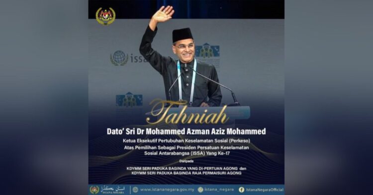 Agong, permaisuri ucap tahniah kepada Mohammed Azman - Kosmo Digital