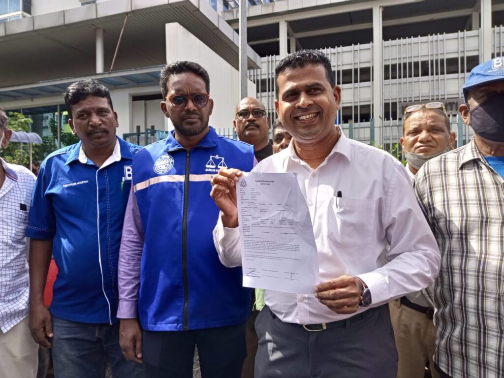 Saya tarik balik laporan jika ada permohonan maaf dari P. Prabakaran- S ...