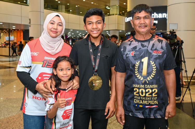 Hakim Danish perit sebelum bergelar juara ATC