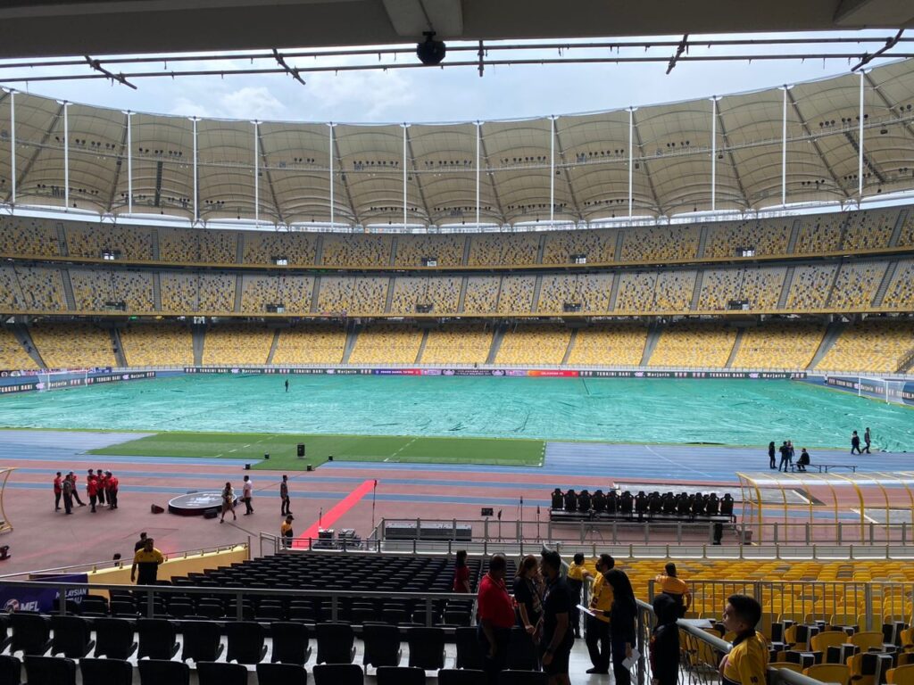 Final Piala Malaysia: Padang SNBJ ditutup dengan kanvas