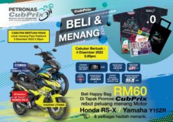 Yamaha Y15, Honda RS-X menanti pengunjung bertuah