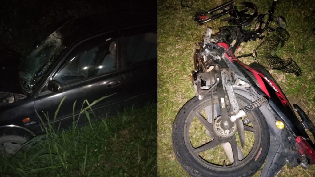 Seorang maut, dua parah, motosikal bertembung kereta - Kosmo Digital