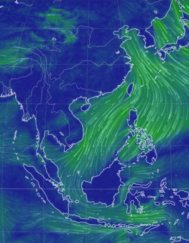 Amaran angin kencang dan laut bergelora di perairan beberapa negeri ...