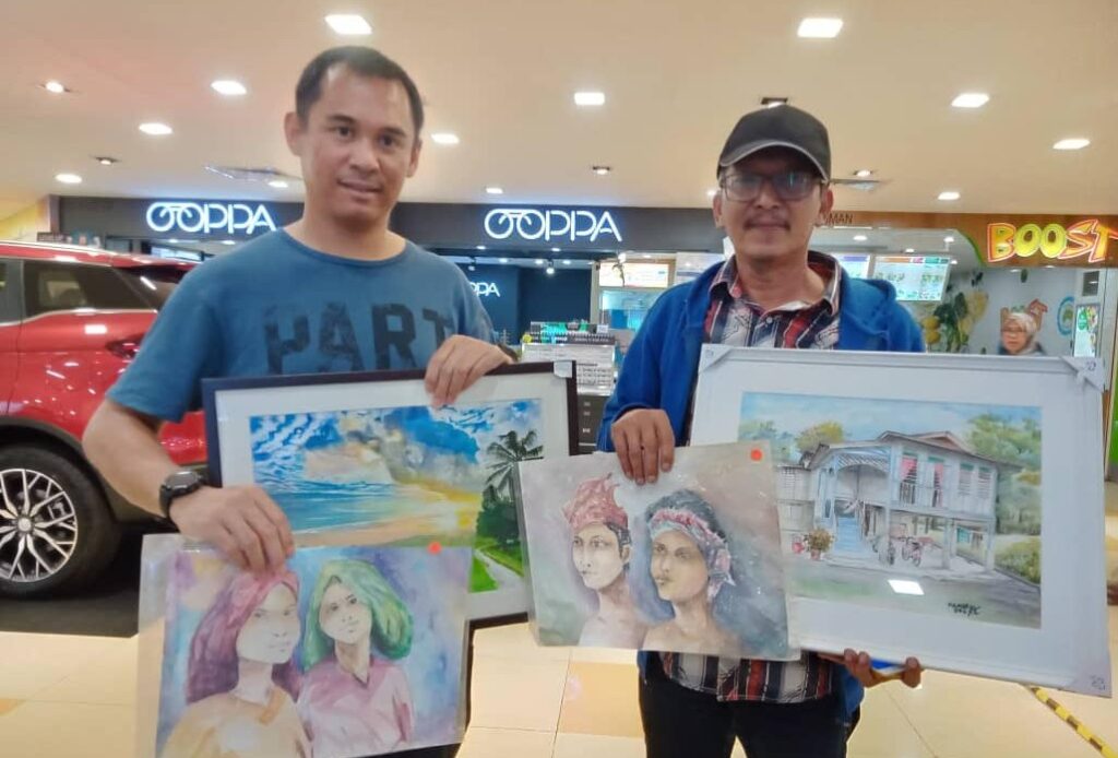 Pelukis Pantai Timur pasar hasil karya di ibu kota - Kosmo Digital