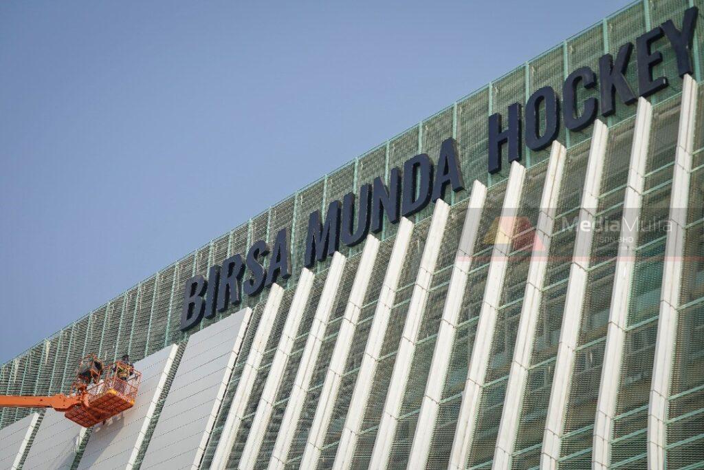 Piala Dunia Hoki: Persiapan akhir Stadium Hoki Birsa Munda