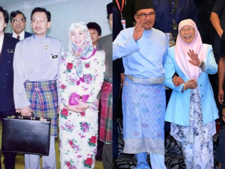 Gambar lama Anwar, Wan Azizah ketika belanjawan tarik perhatian - Kosmo ...