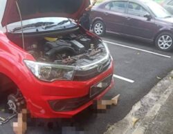 Pemandu e-hailing maut dihempap kereta sendiri - Kosmo Digital